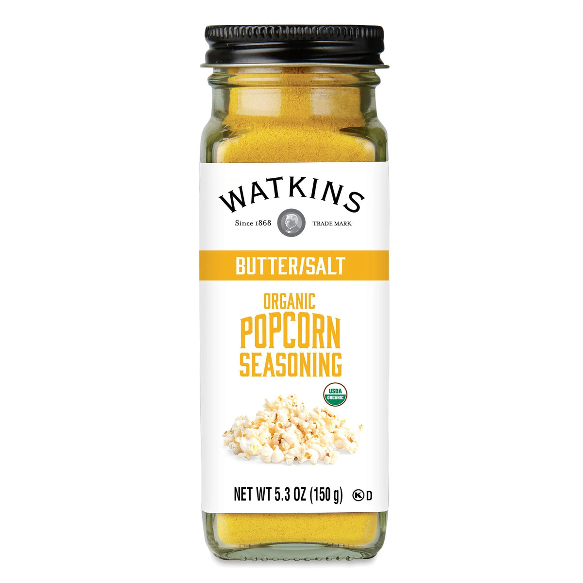 Watkins Organic Butter/Salt Popcorn Seasoning – Body Fuel Organics