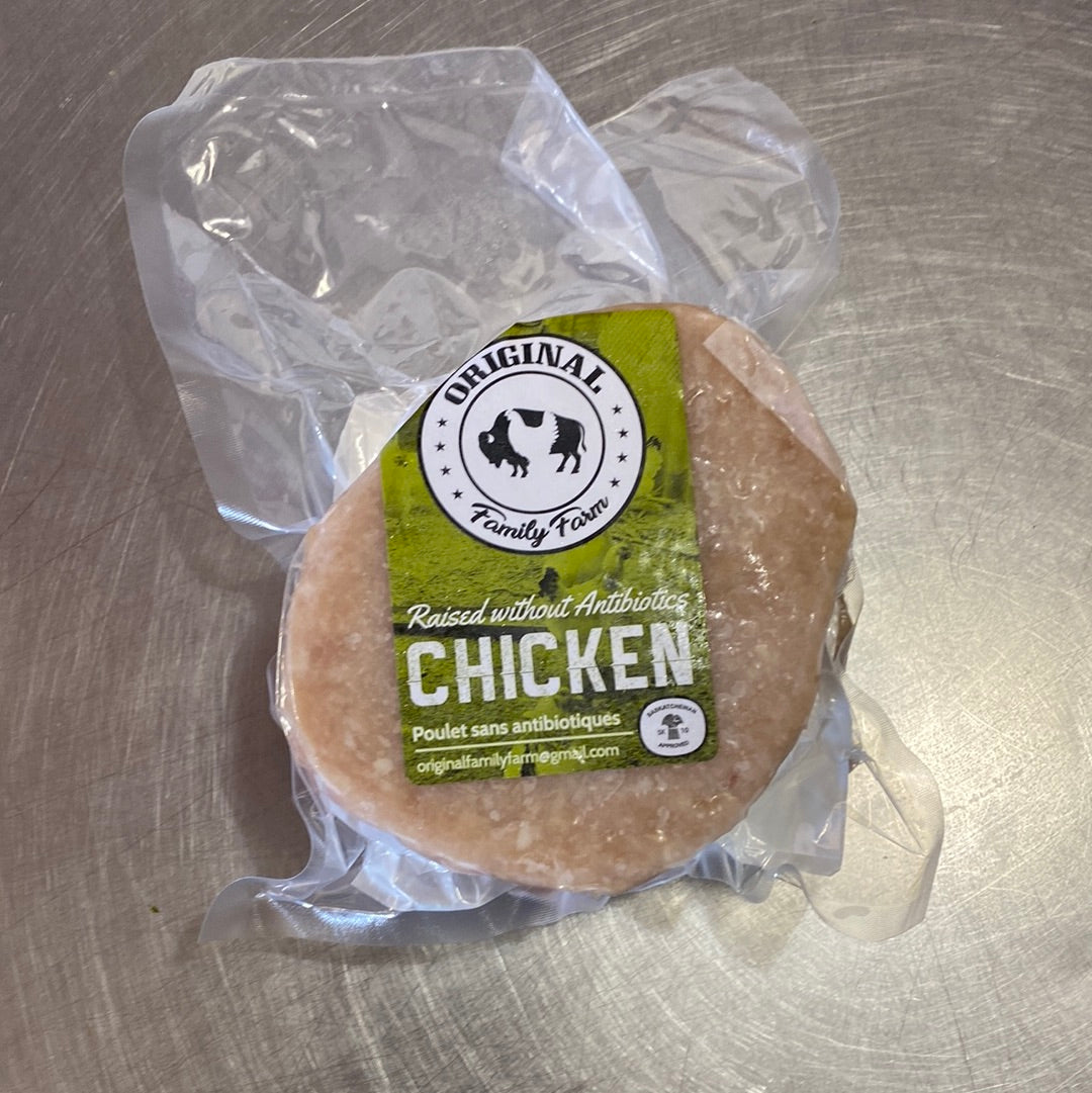 Original Family Farm Chicken Burgers (4/Pack) – Body Fuel Organics