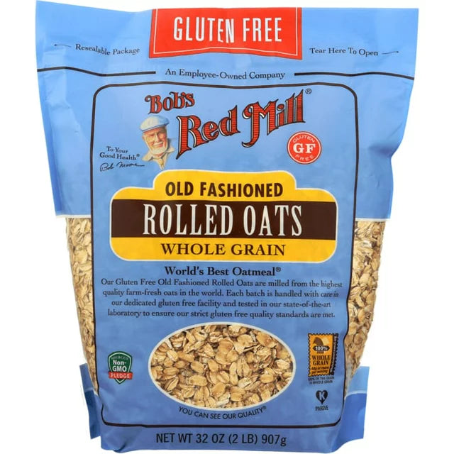 Bob's Red Mill Organic Old Fashioned Rolled Oats, 907g – Body Fuel Organics