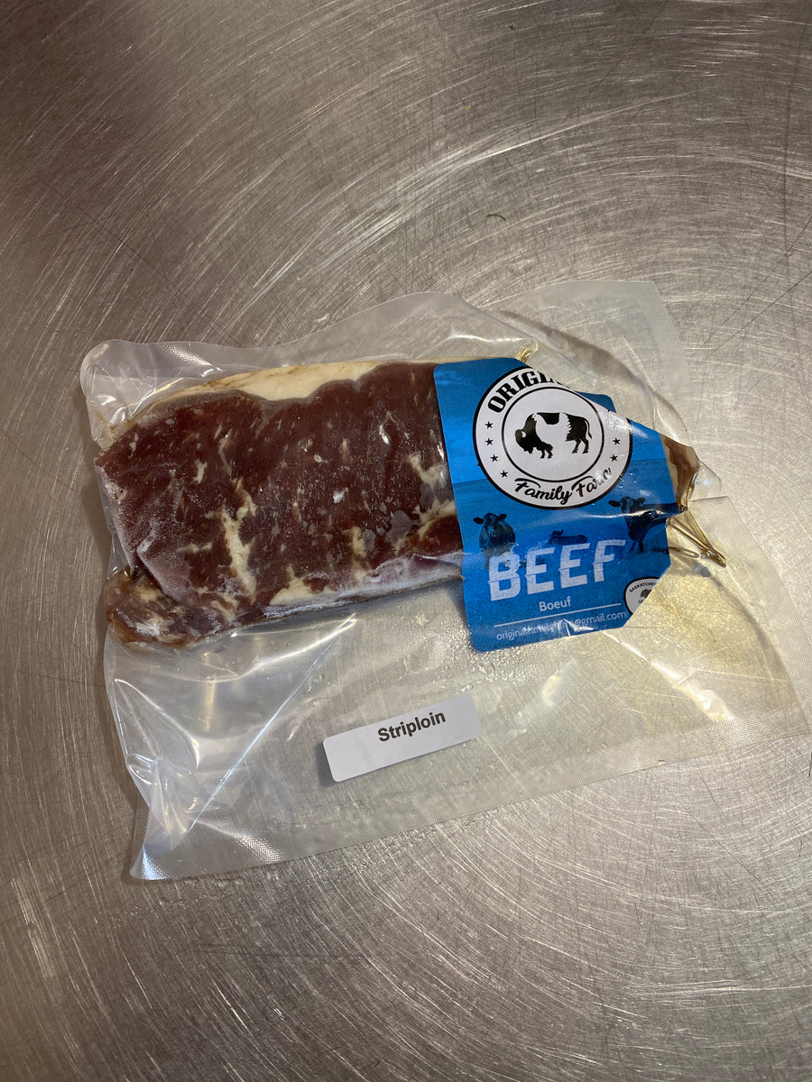 Original Family Farm BEEF Striploin Steak – Body Fuel Organics