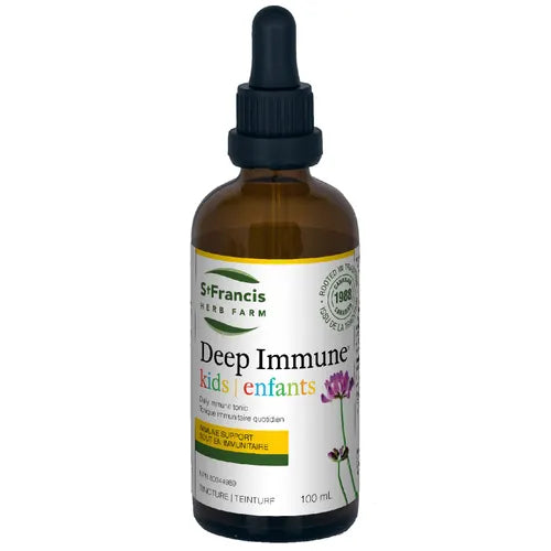 St. Francis Kids Deep Immune, honey & berry, 120ml – Body Fuel Organics