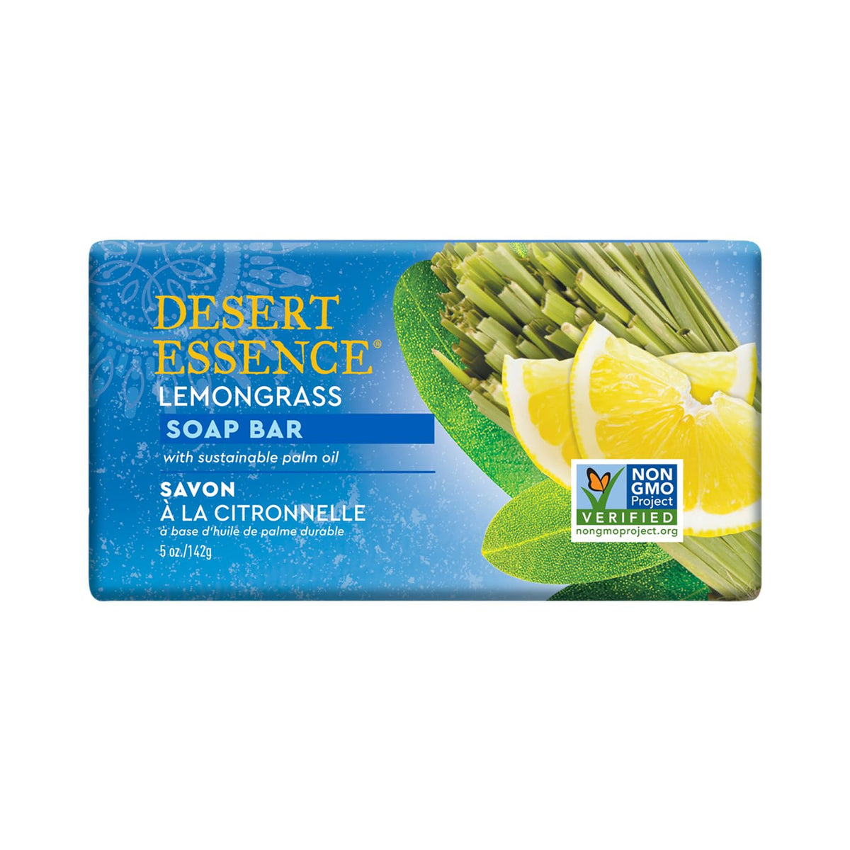Desert Essence Lemon Grass Soap Bar 142g – Body Fuel Organics