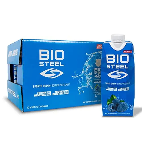 BioSteel Sports Hydration Drink, Blue Raspberry, 500ml – Body Fuel Organics