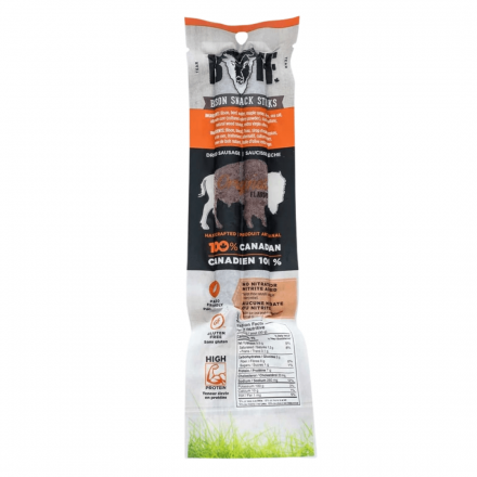 Buff Bison Snack Sticks Original 50g – Body Fuel Organics