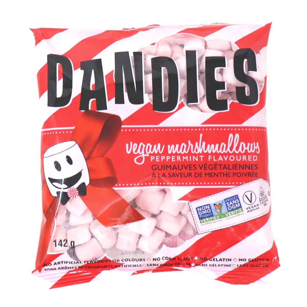 Dandies Vegan Marshmallows Peppermint Flavoured 142g – Body Fuel Organics