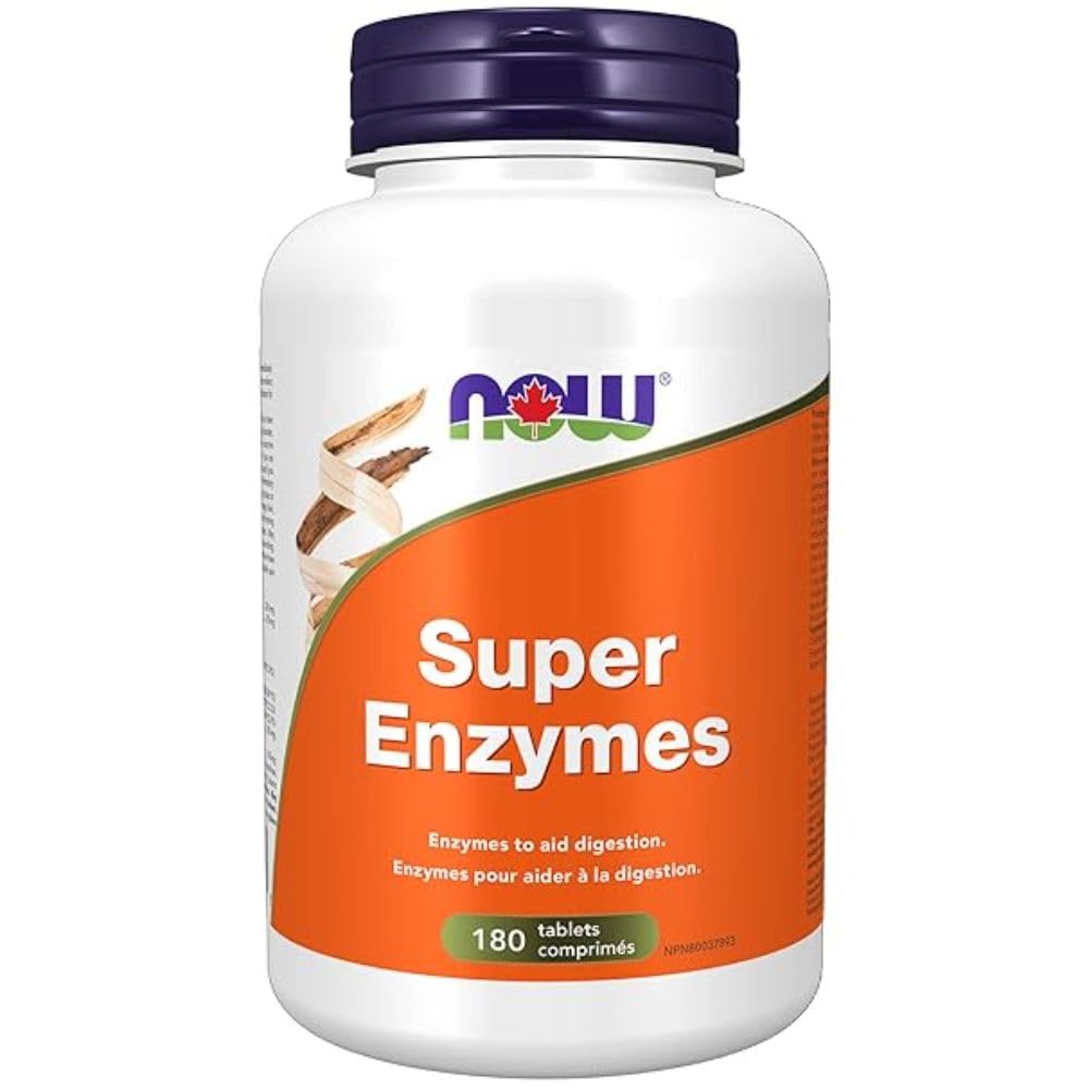 NOW Super Enzymes (180 Capsules) – Body Fuel Organics