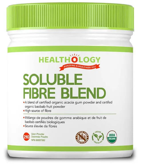 Healthology Soluble Fibre Blend, 210g powder – Body Fuel Organics