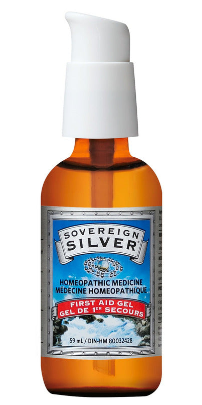 Sovereign Silver First Aid Gel - Topical Healing (59ml) – Body Fuel ...