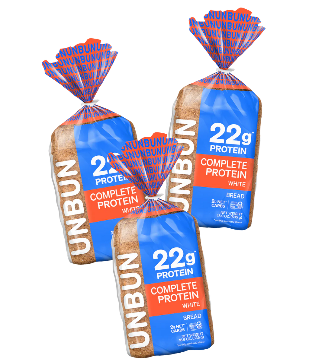 UNBUN Complete Protein White Bread, 535g – Body Fuel Organics