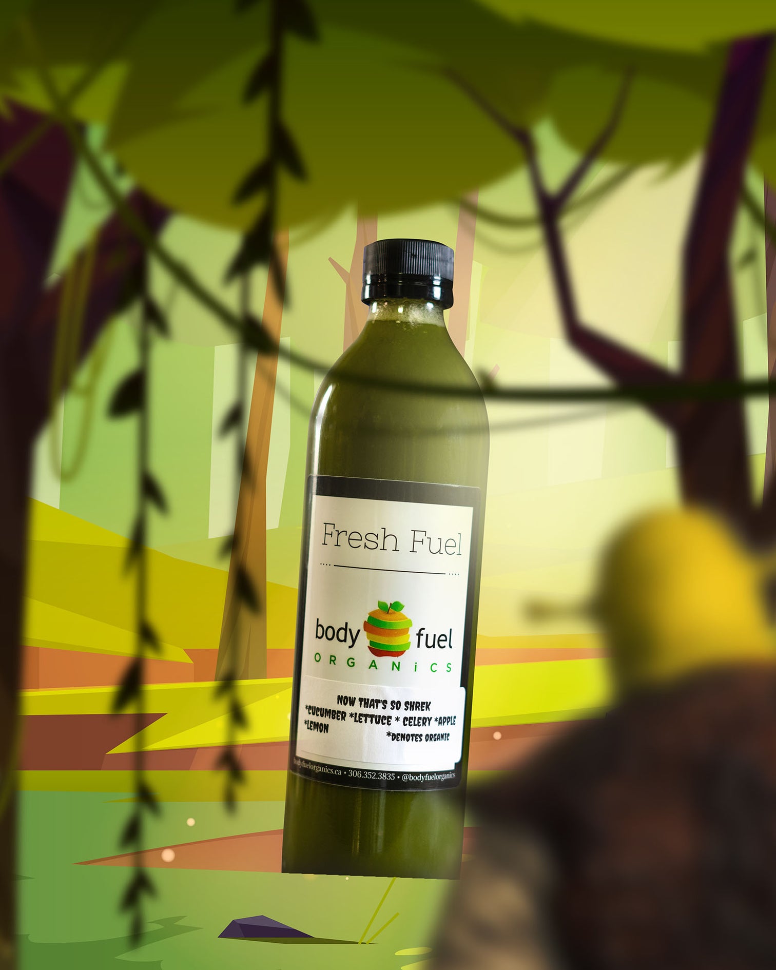 "That's So Shrek" Fresh Juice (500ml) – Body Fuel Organics