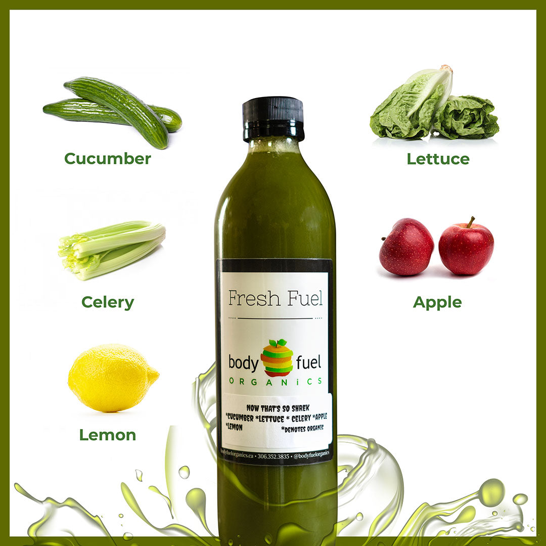 "That's So Shrek" Fresh Juice (500ml) – Body Fuel Organics