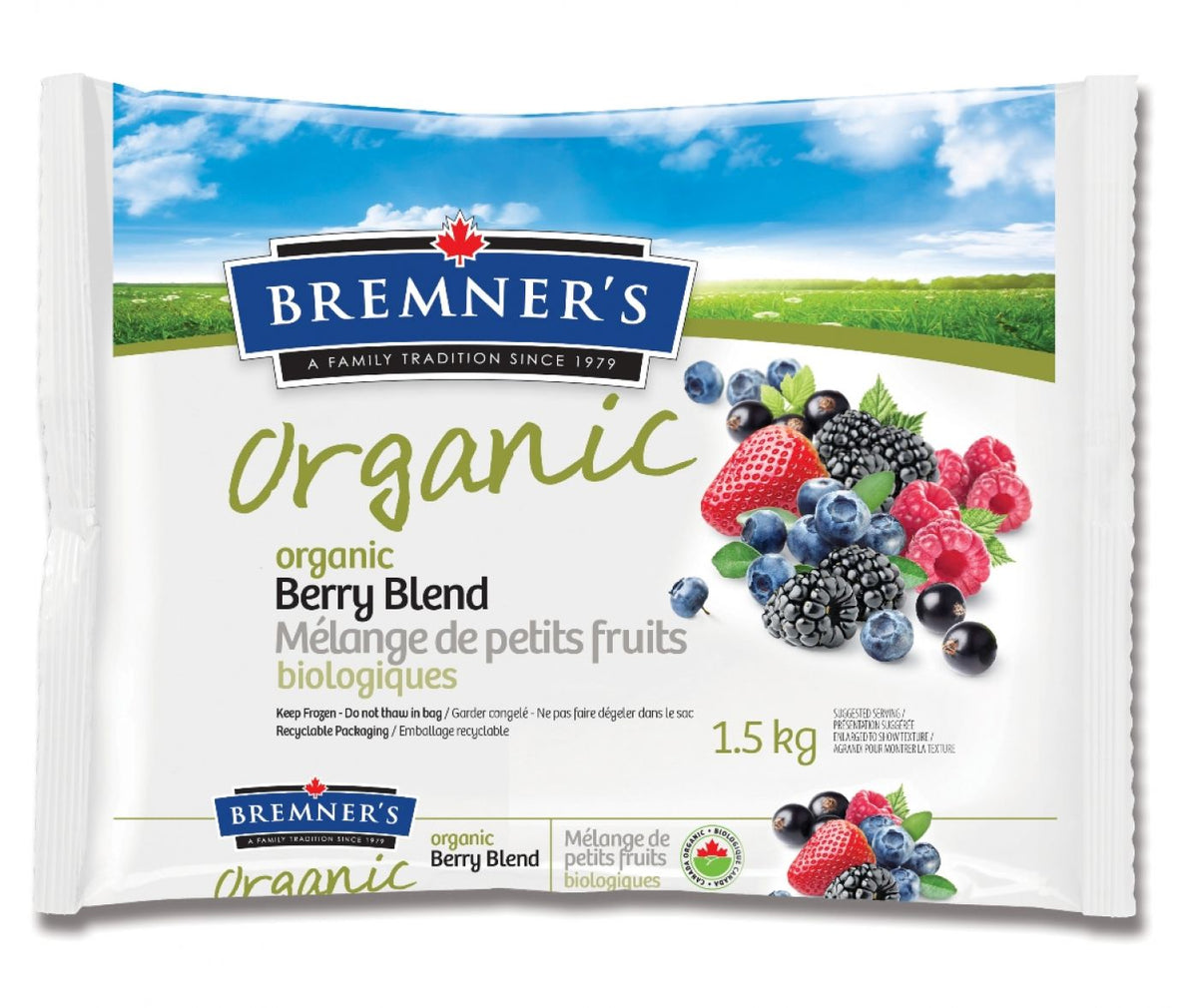 Bremner's Organic Frozen Berry Blend (1.5kg) – Body Fuel Organics