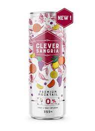 Clever Premium Mocktail Sangria (355ml) – Body Fuel Organics