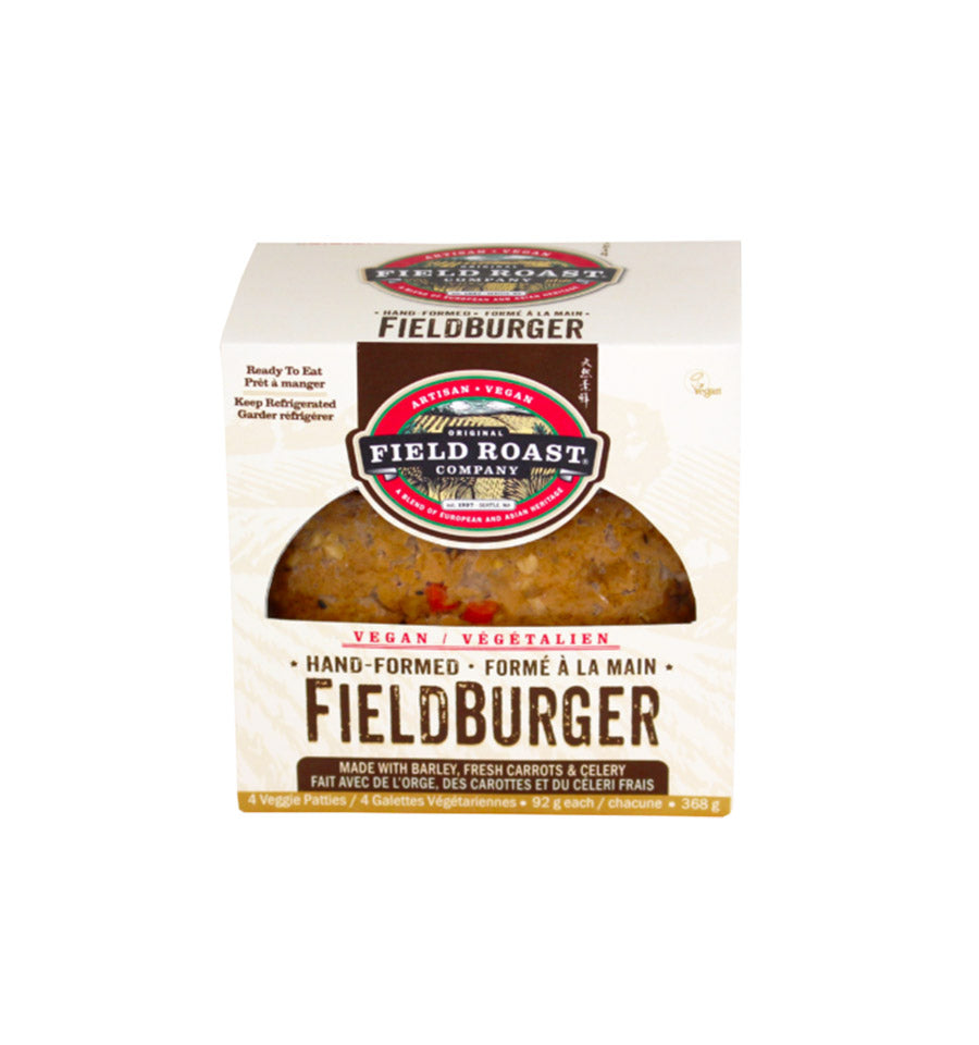 FieldRoast Vegan Field Burger (4 Veggie Patties) – Body Fuel Organics