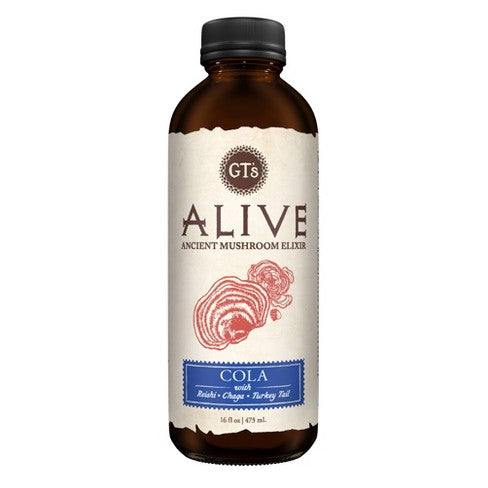 GT's Alive Mushroom Elixir Cola (480ml) – Body Fuel Organics