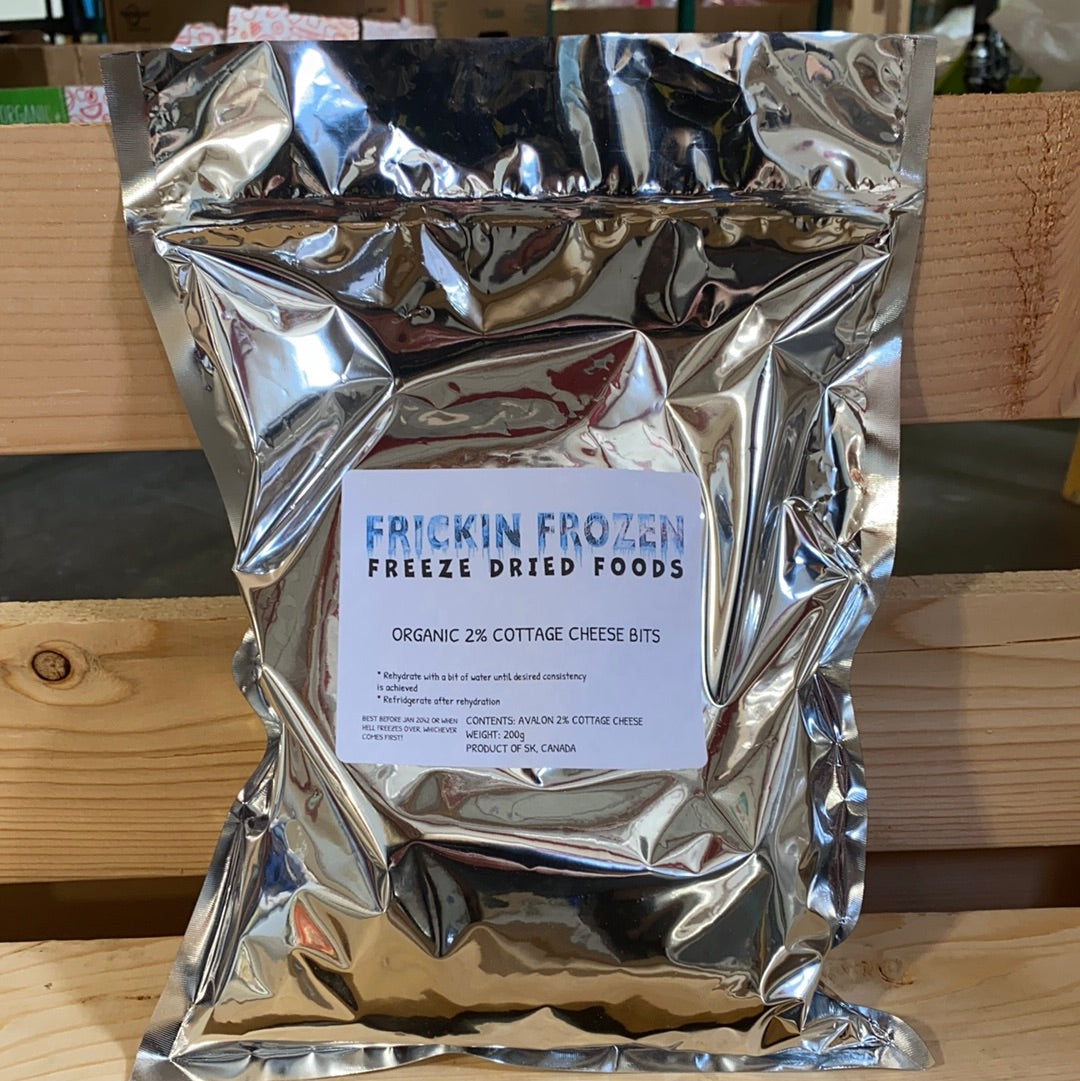 Frickin Frozen Freeze Dried Foods 2% Cottage Cheese Bits (200g) – Body ...