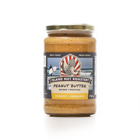 Island Nut Roastery Crunchy Peanut Butter (750g) – Body Fuel Organics