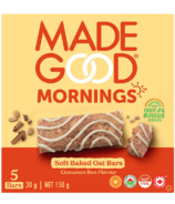 MadeGood Mornings Soft Baked Oat Bars Cinnamon Bun (5 Bars) – Body Fuel ...